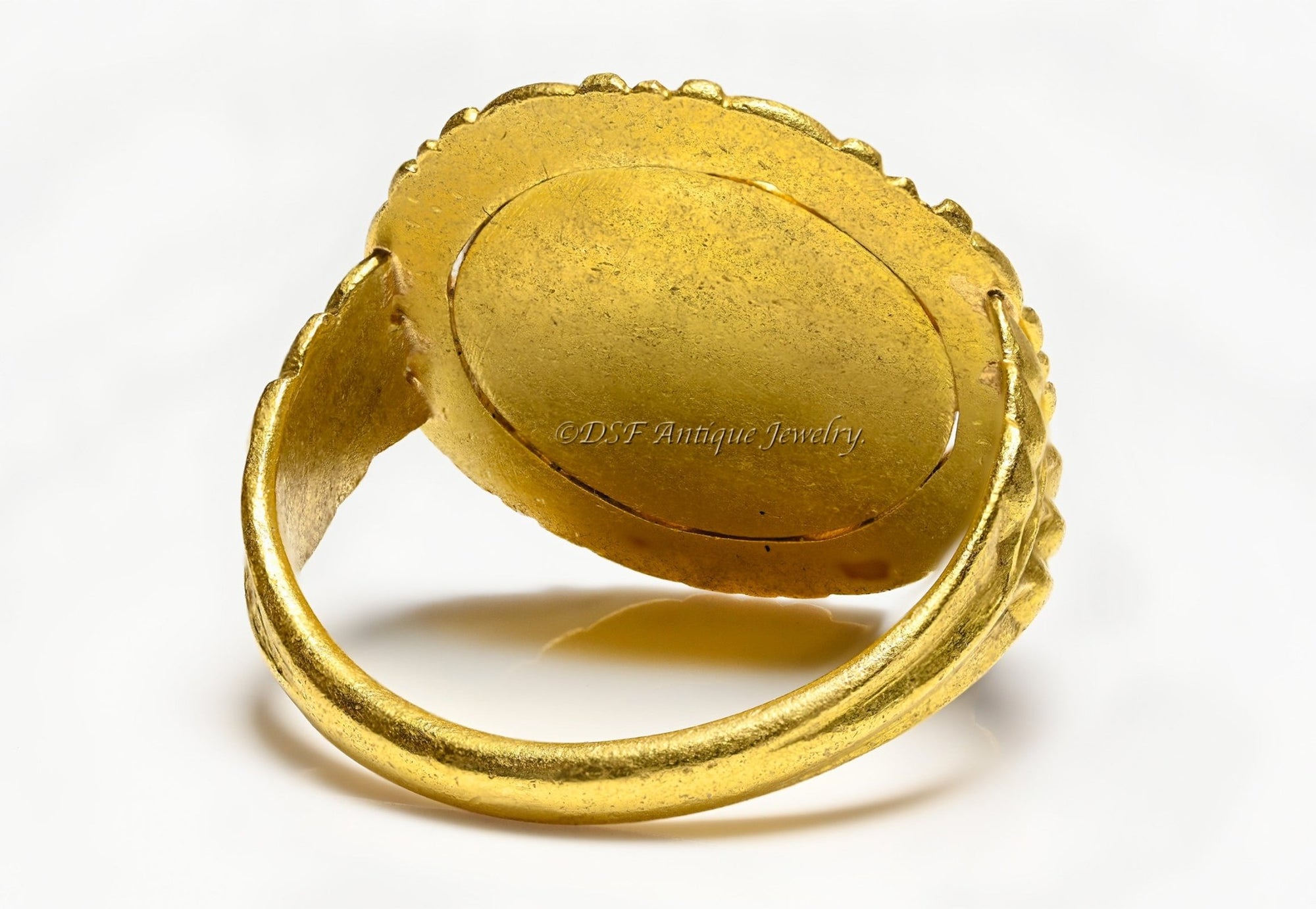 Ancient 1st Century Roman Intaglio Gold Men’s Ring