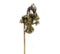 Antique 19th Century Chrysolite Silver Toped Gold Falcon Stick Pin