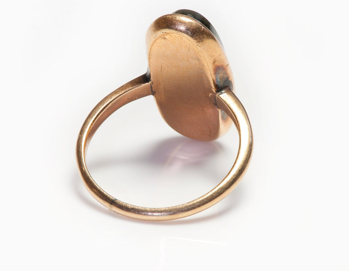 Antique Gold Cameo Ring