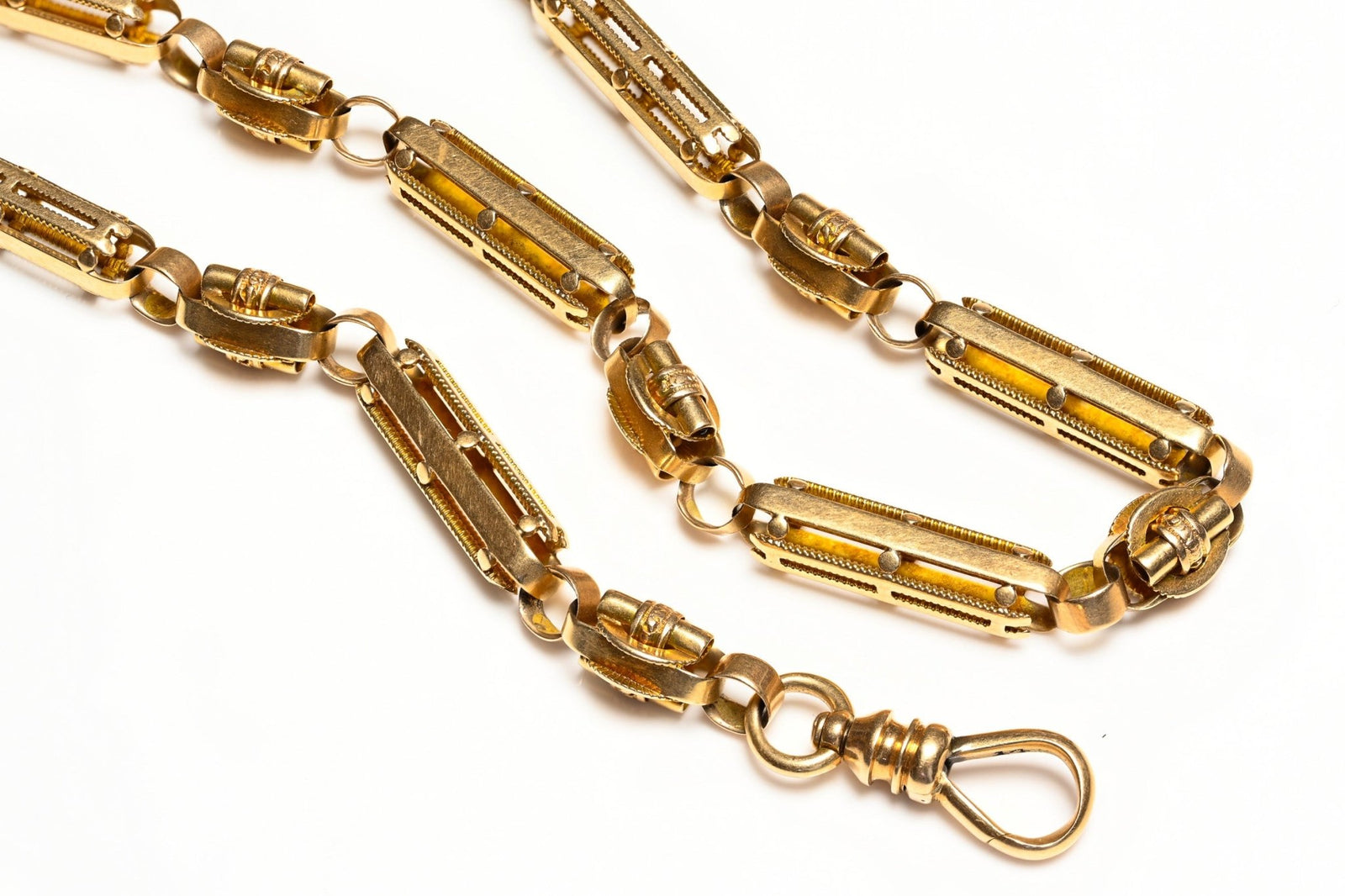 Antique Gold Pocket Watch Chain