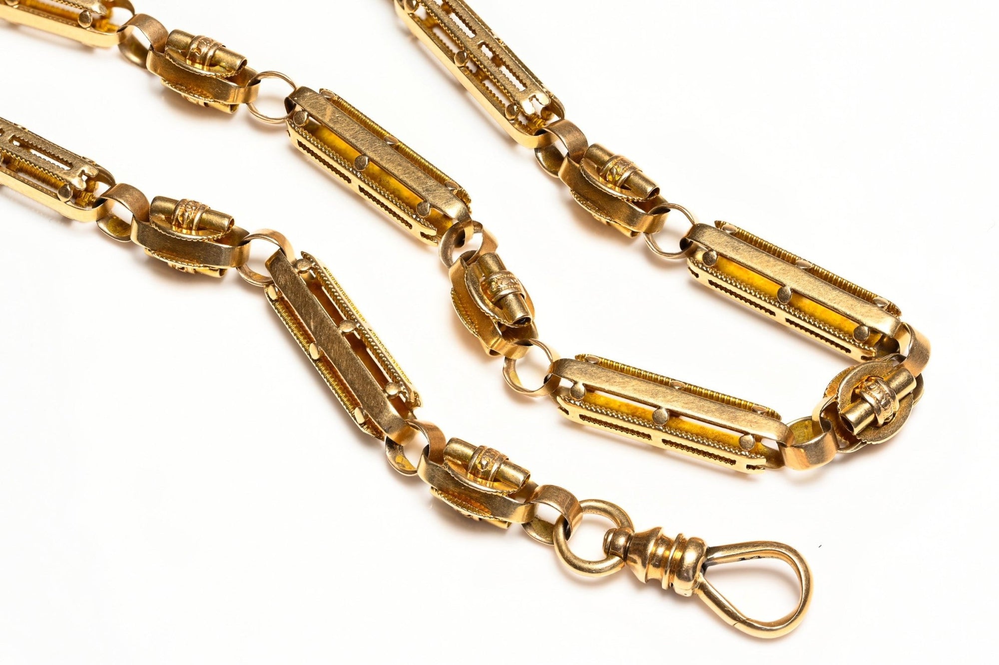 Antique Gold Pocket Watch Chain