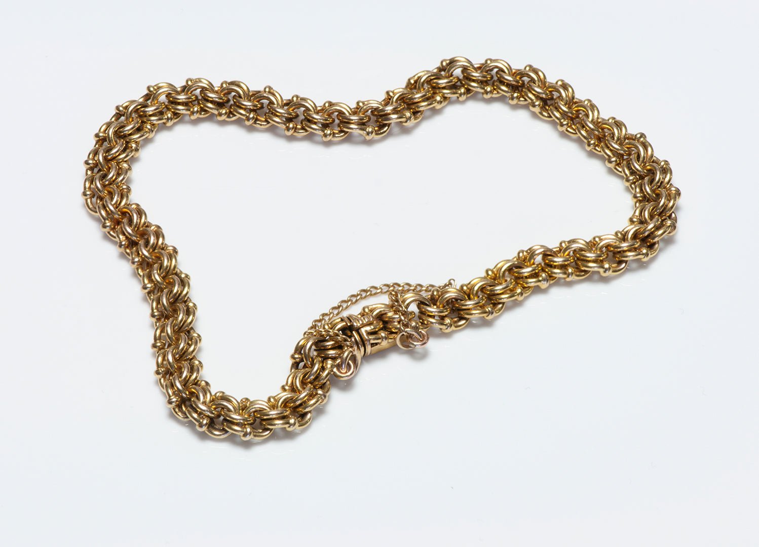 Antique Russian 14K Yellow Gold Bracelet