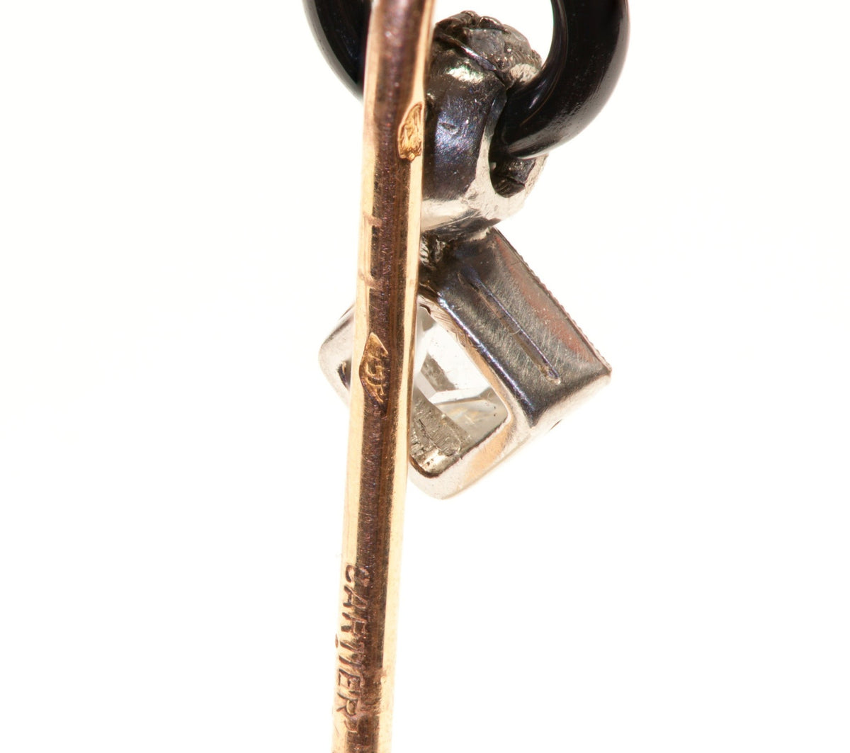 Cartier Art Deco Diamond Stick Pin