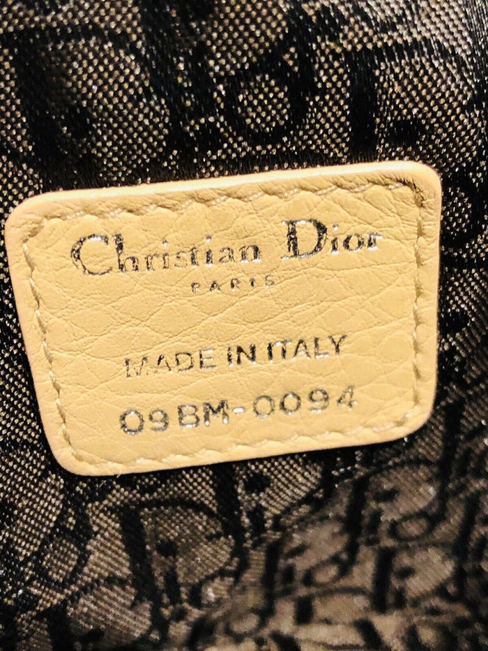 Christian DIOR John Galliano Brown Suede D78-109 Watch with Clutch Bag