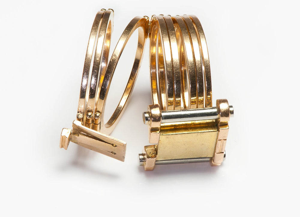 Convertible Ring to Bracelet Gold Platinum