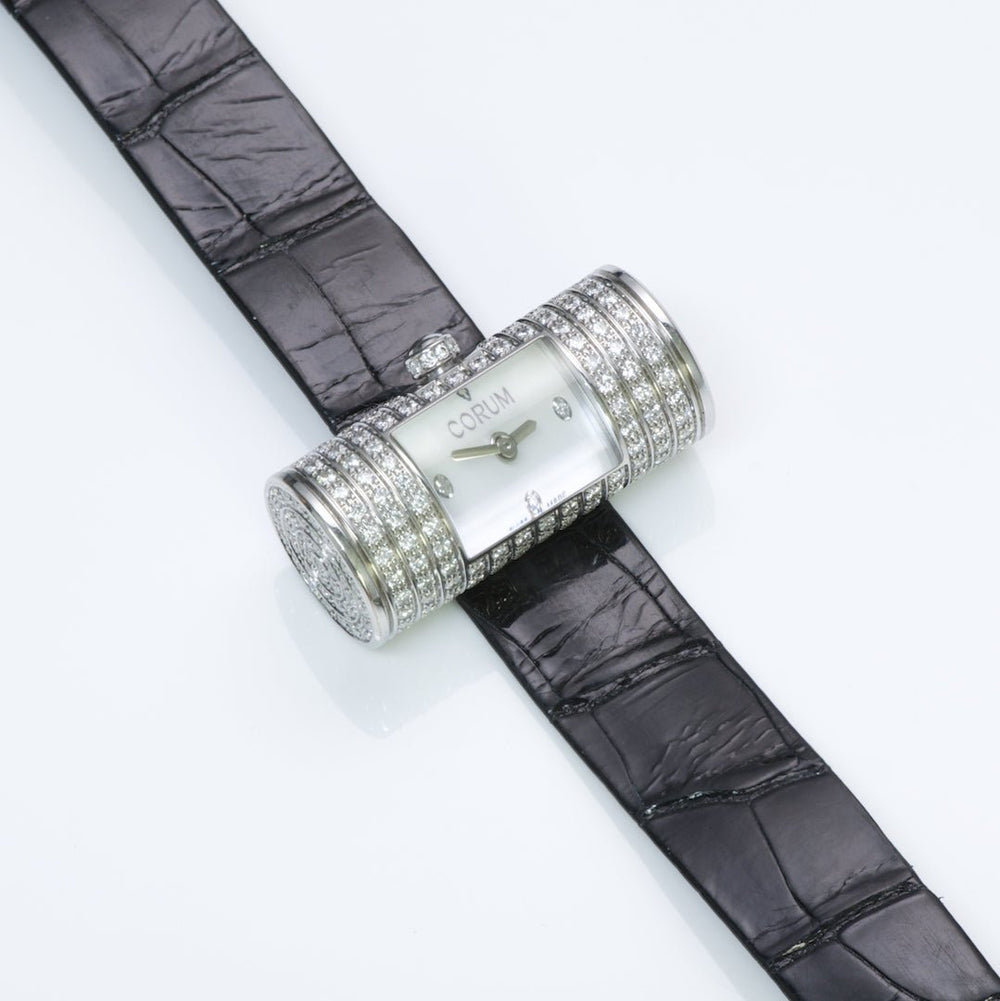 Corum Diamond 18K Gold Ladies Watch