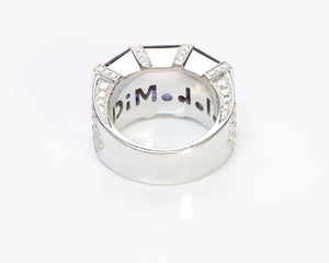 Di Modolo 18K Gold Iolite Diamond Ring