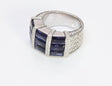 Di Modolo 18K Gold Iolite Diamond Ring