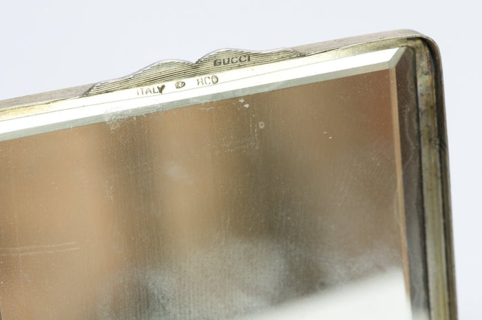 Gucci Silver Gold Compact