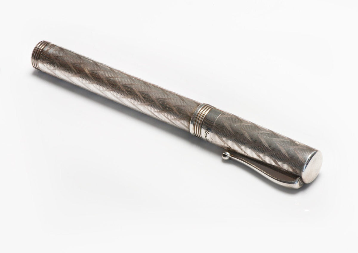Montegrappa Engraving Silver Fountain Pen