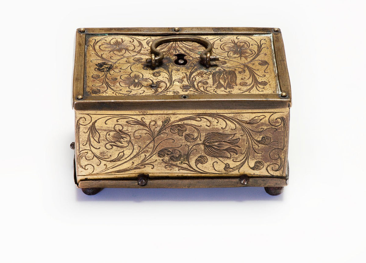 Rare Renaissance 16th Century Mechanical Treasure Chest