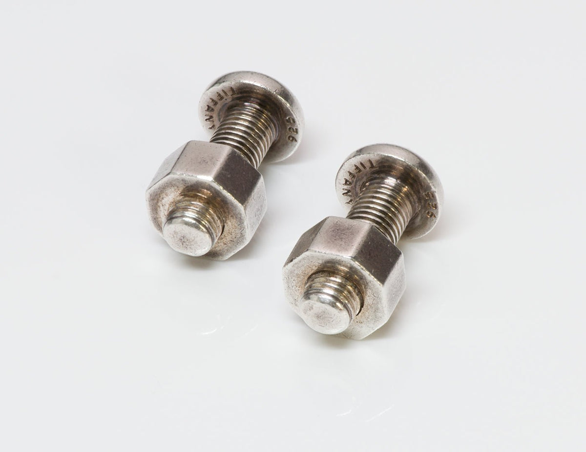 Tiffany & Co. Sterling Nut & Bolt Cufflinks