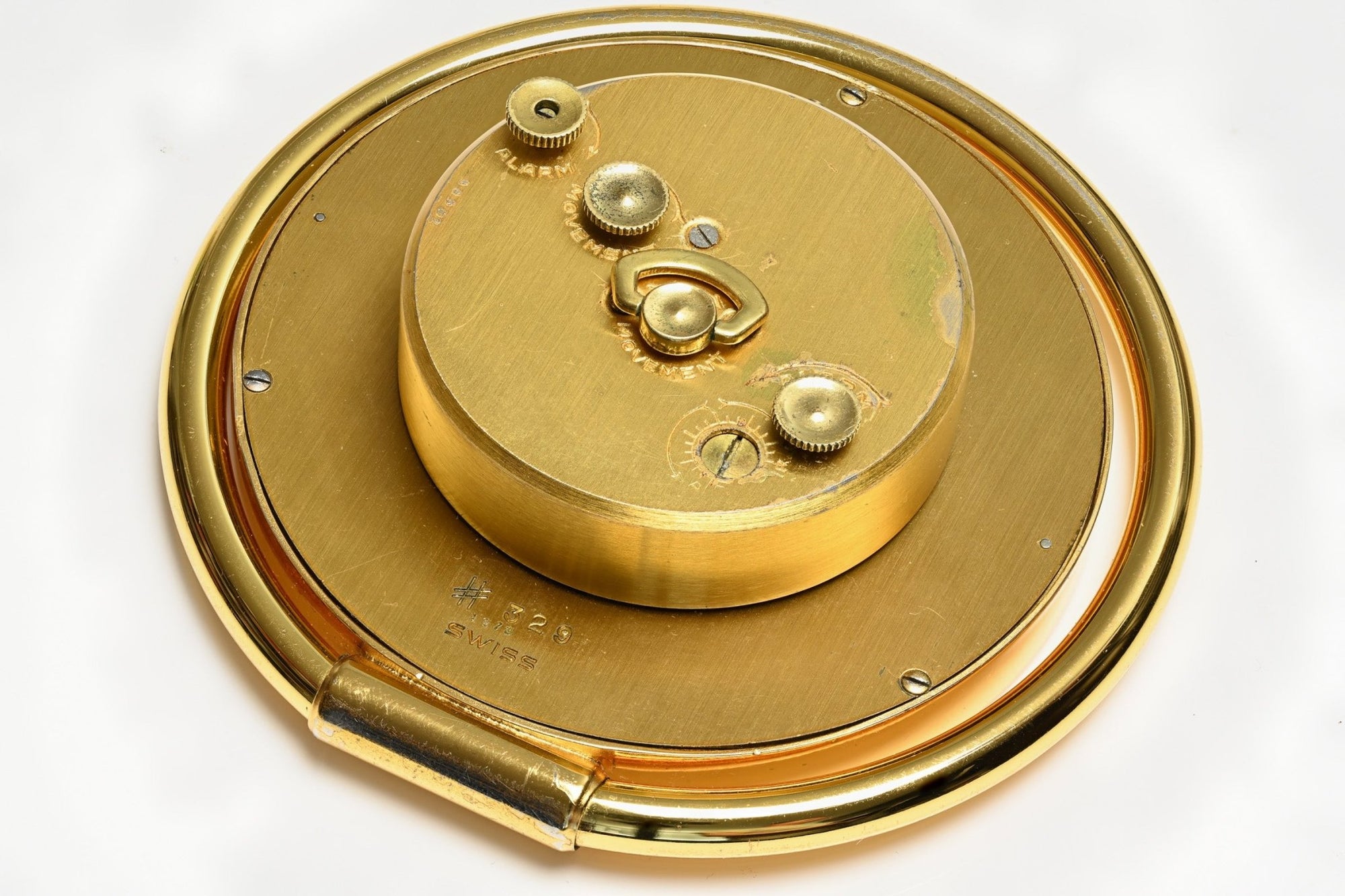 Vintage Cartier 8 Days Alarm Clock