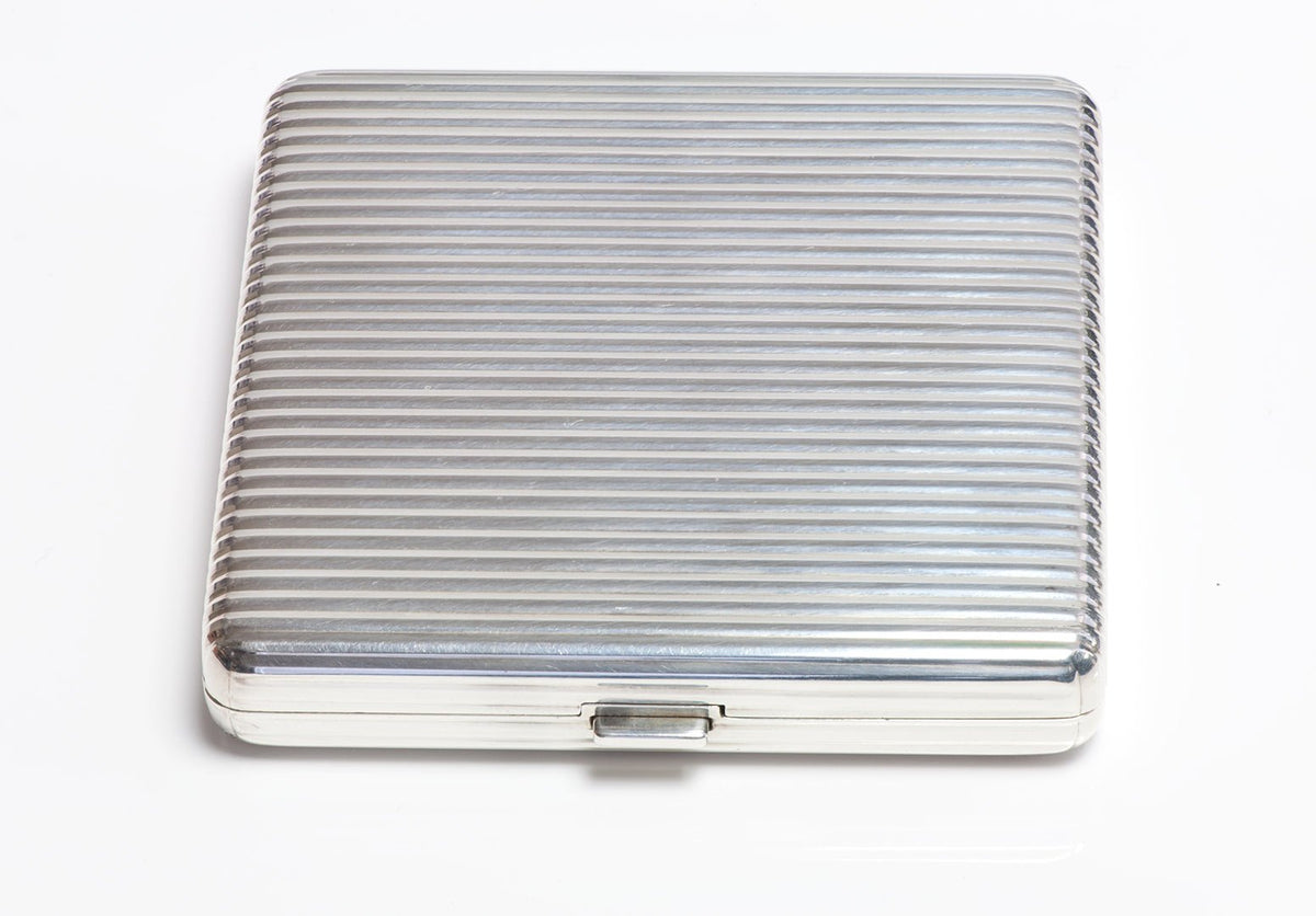 Vintage Cartier Sterling Silver Cigarette Case