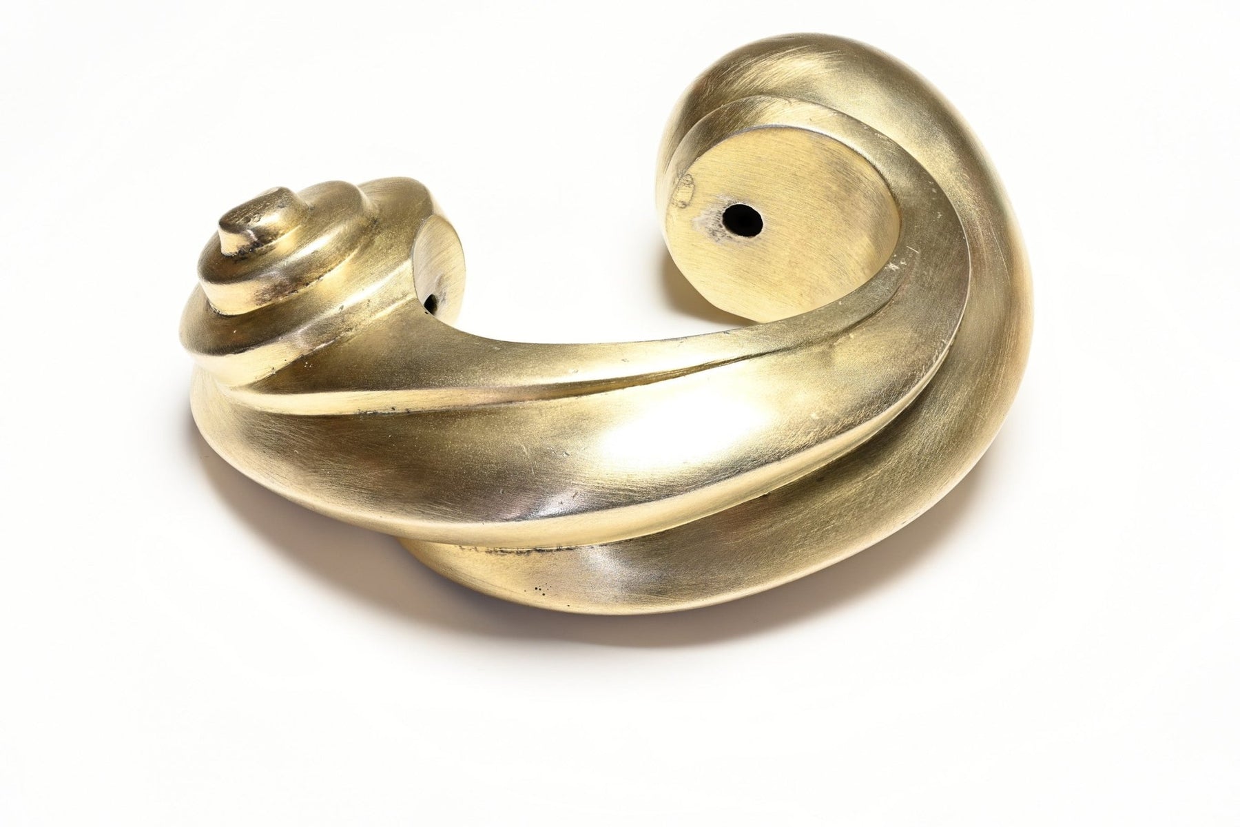 Vintage Patricia Von Musulin Sterling Silver Gilded Ram Cuff Bracelet